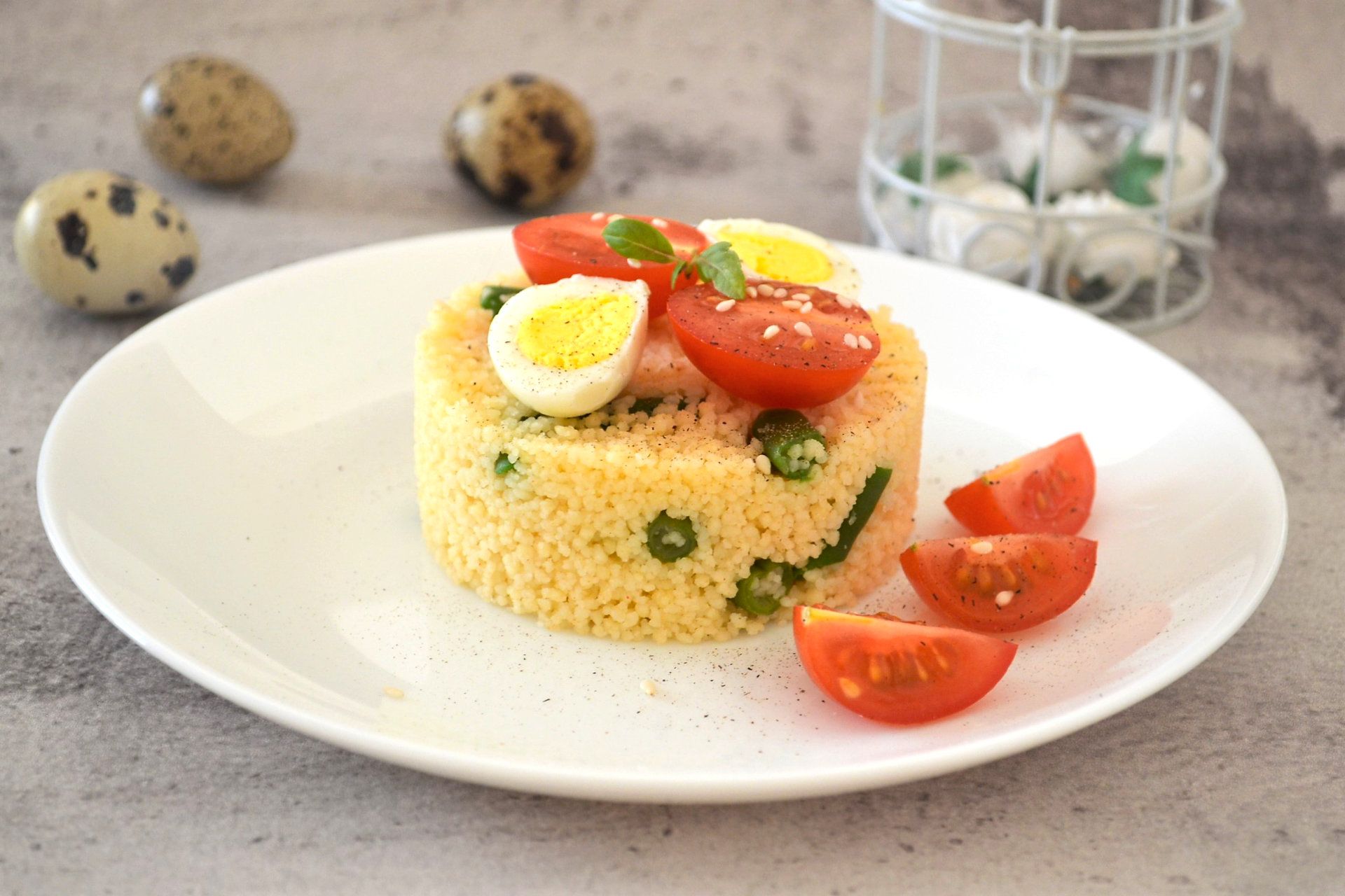 Кускус с овощами